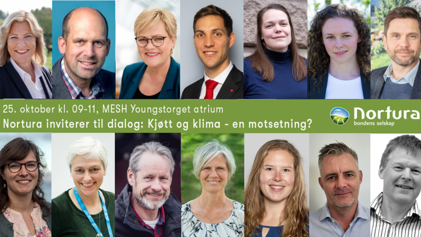 Nortura | Stort engasjement rundt Nortura sitt dialogmøte om kjøtt og klima