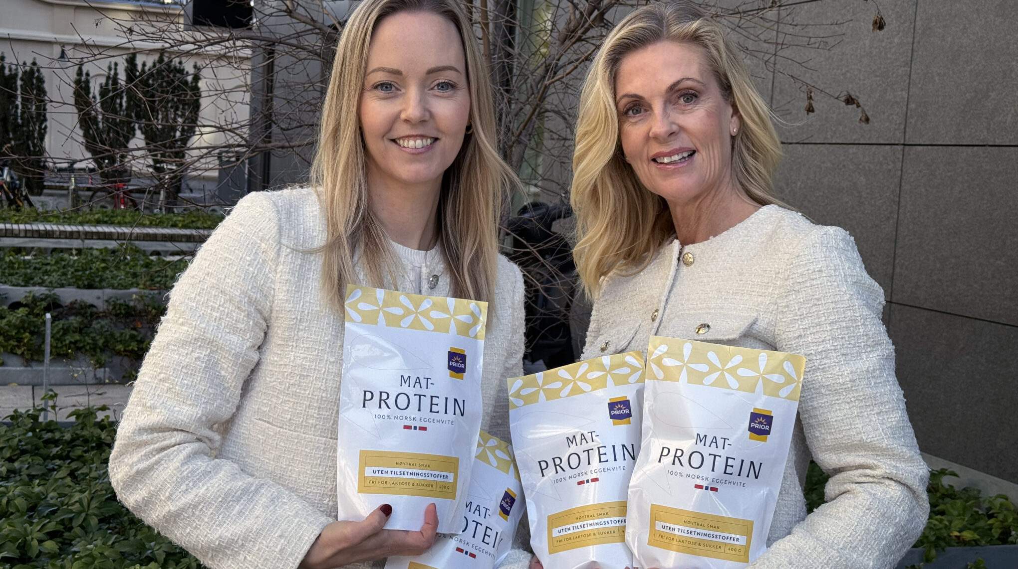 Nortura | PRIOR lanserer proteinpulver - kun laget av 100% norsk eggehvite